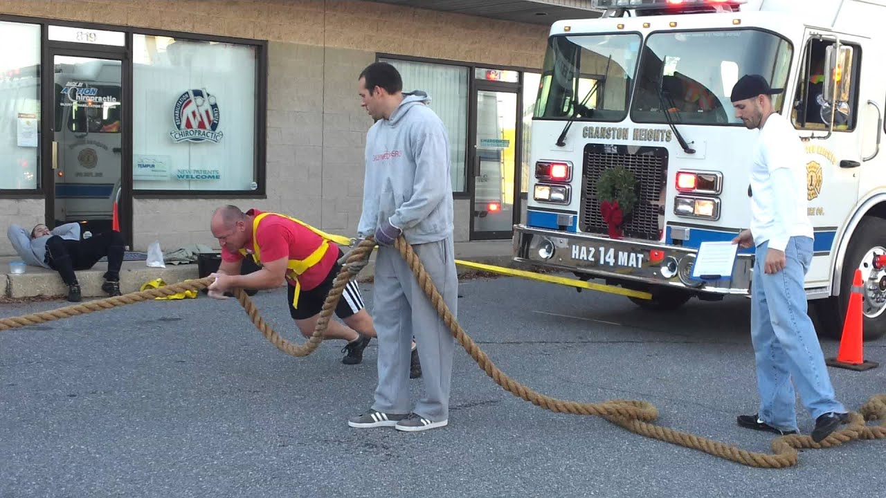 Fire Truck Pull - YouTube