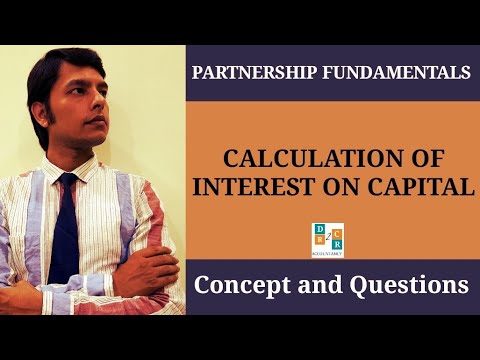 Interest On Capital Class 12 | Partnership Fundamentals Class 12 ...