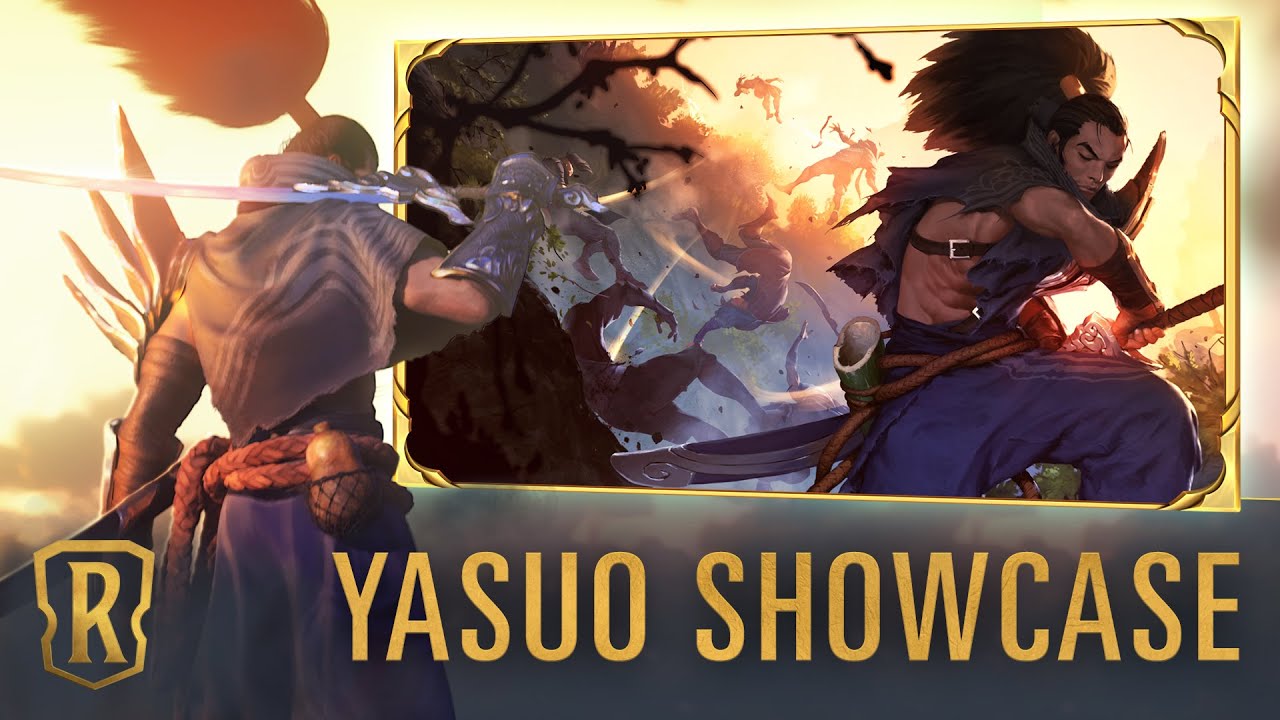 Yasuo Champion Showcase | Gameplay - Legends of Runeterra - YouTube
