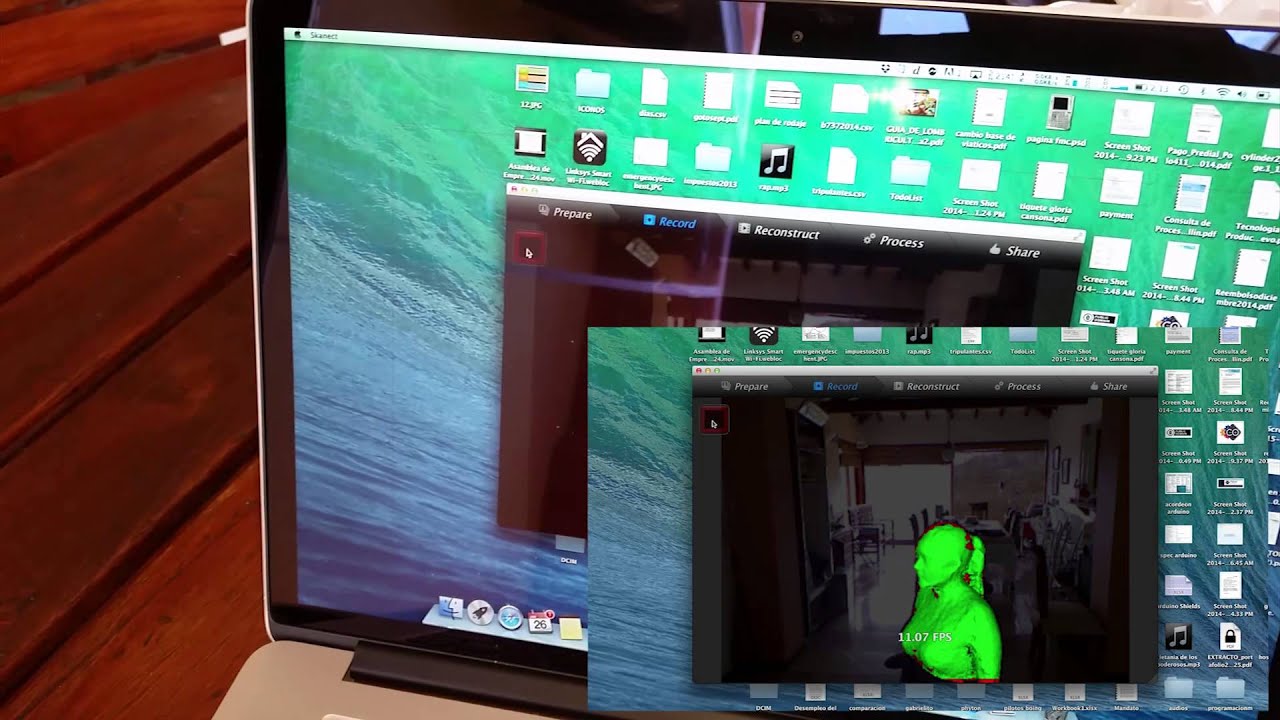 Scanner 3D para modelos usando un Xbox Kinect 360. - YouTube
