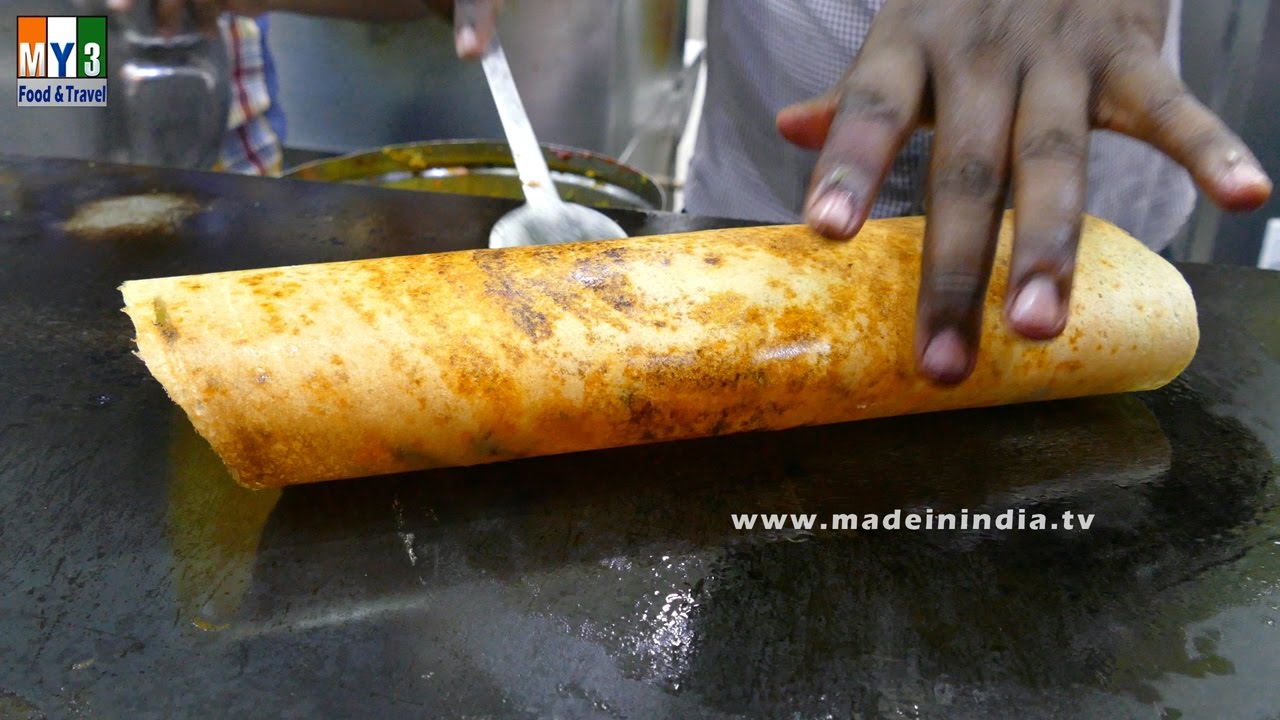 SADA DOSA MAKING | STREET FOODS 2021 - YouTube