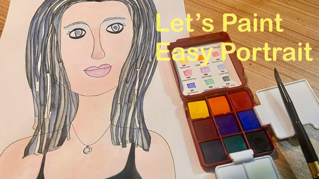 Drawing Cartoon Character Portrait (Step By Step) - YouTube