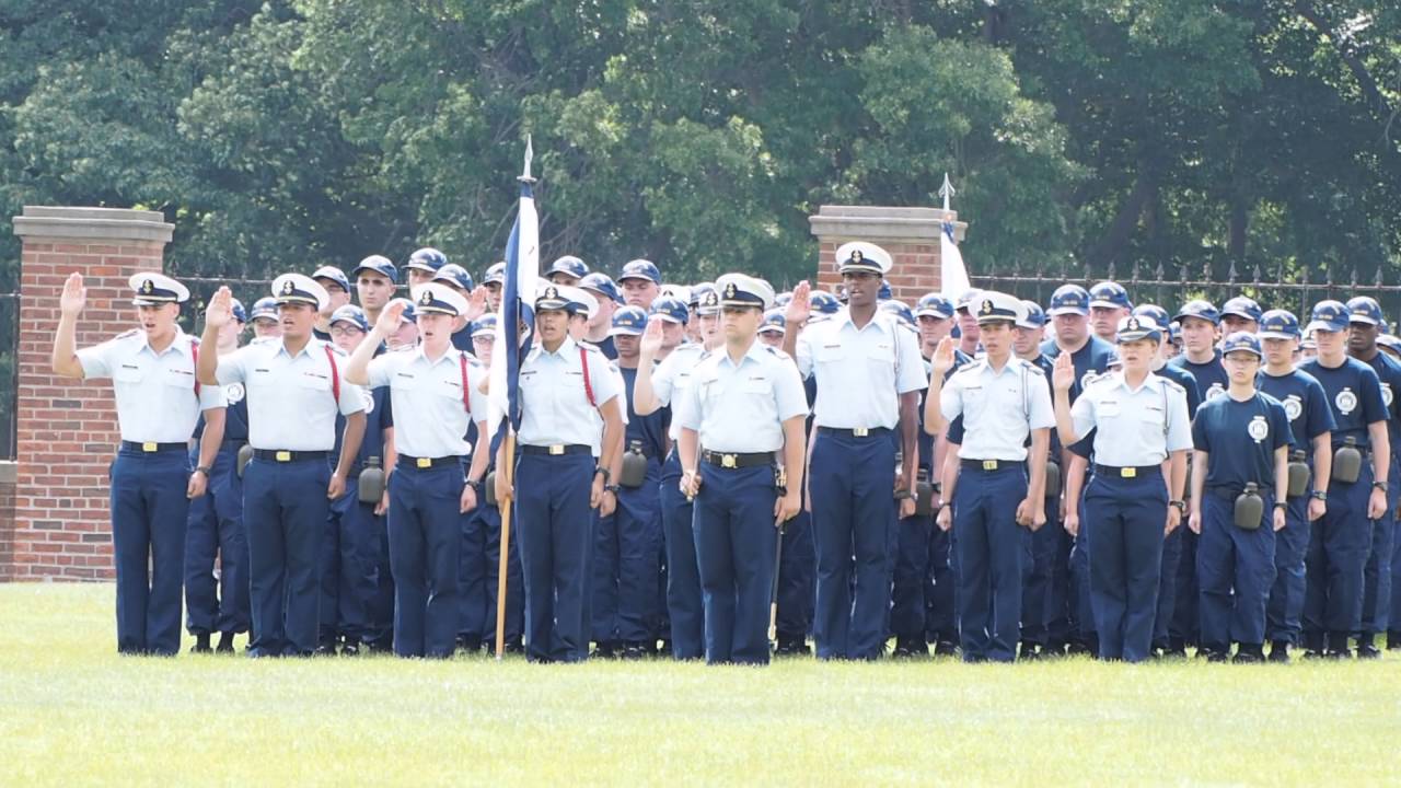 USCGA R-DAY Class of 2020 PT8 - YouTube