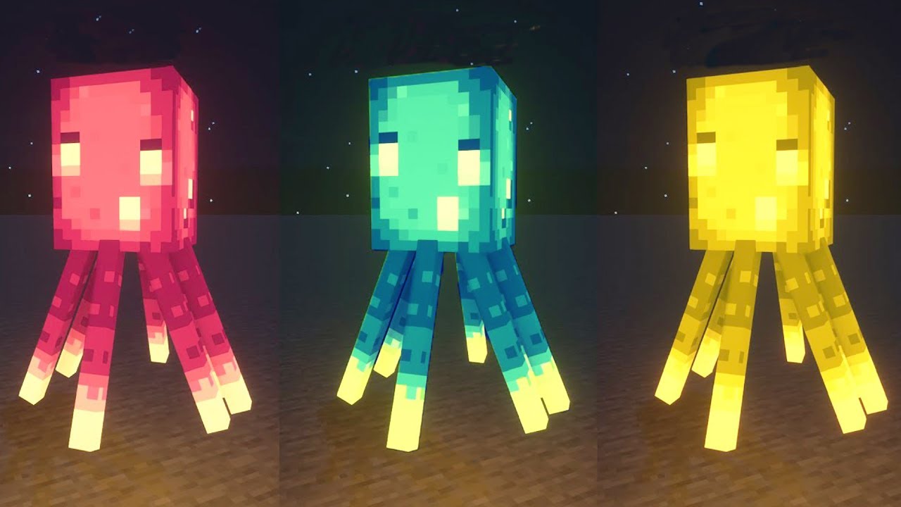 a new RGB squid in 1.17 - YouTube