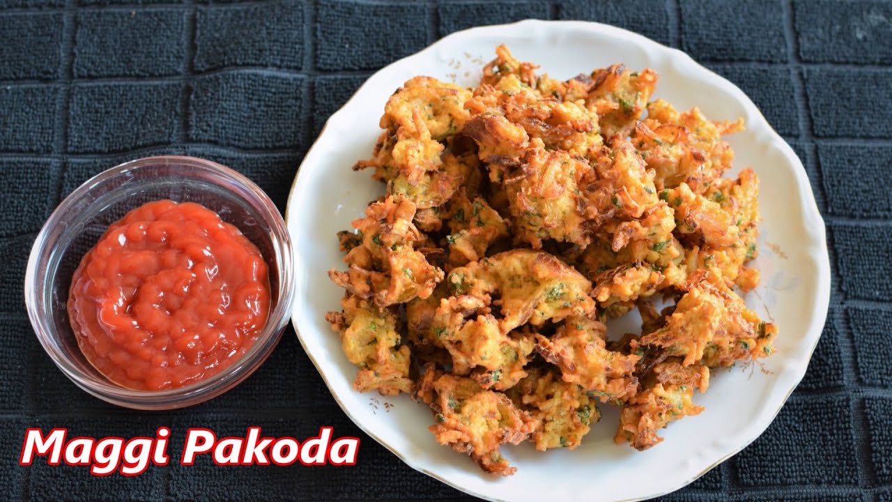 5 Minutes Maggi Pakoda Recipe | Maggi ke pakode |मॅग्गी चे भजी |Mansoon ...