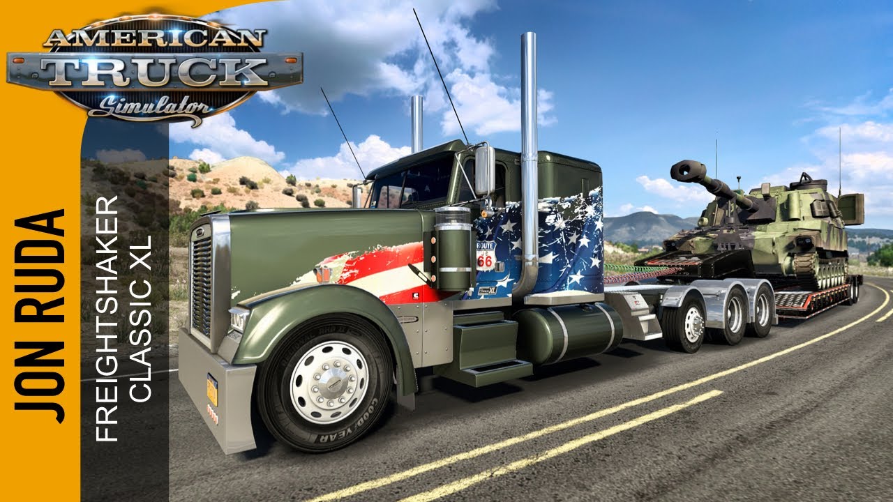 ATS - RUDA’s Freightliner “Freightshaker” Classic XL - YouTube