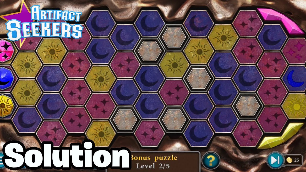 Artifact Seekers - Bonus Puzzle Level 2 Colored path - EP. 5 Solution - YouTube