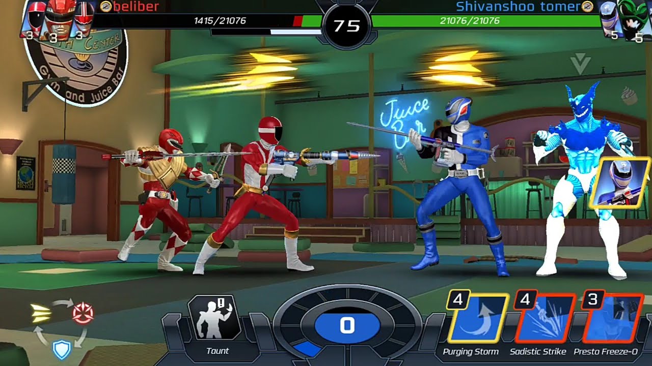 Blue Psycho Monster 💙 - gameplay - power Rangers in space - psycho ...