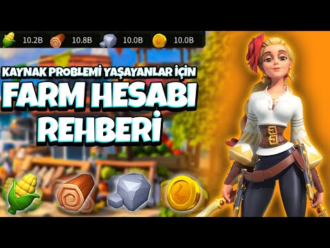 Kaynak Sorununa Çözüm Farm Hesabı Rehberi - Rise of Kingdoms