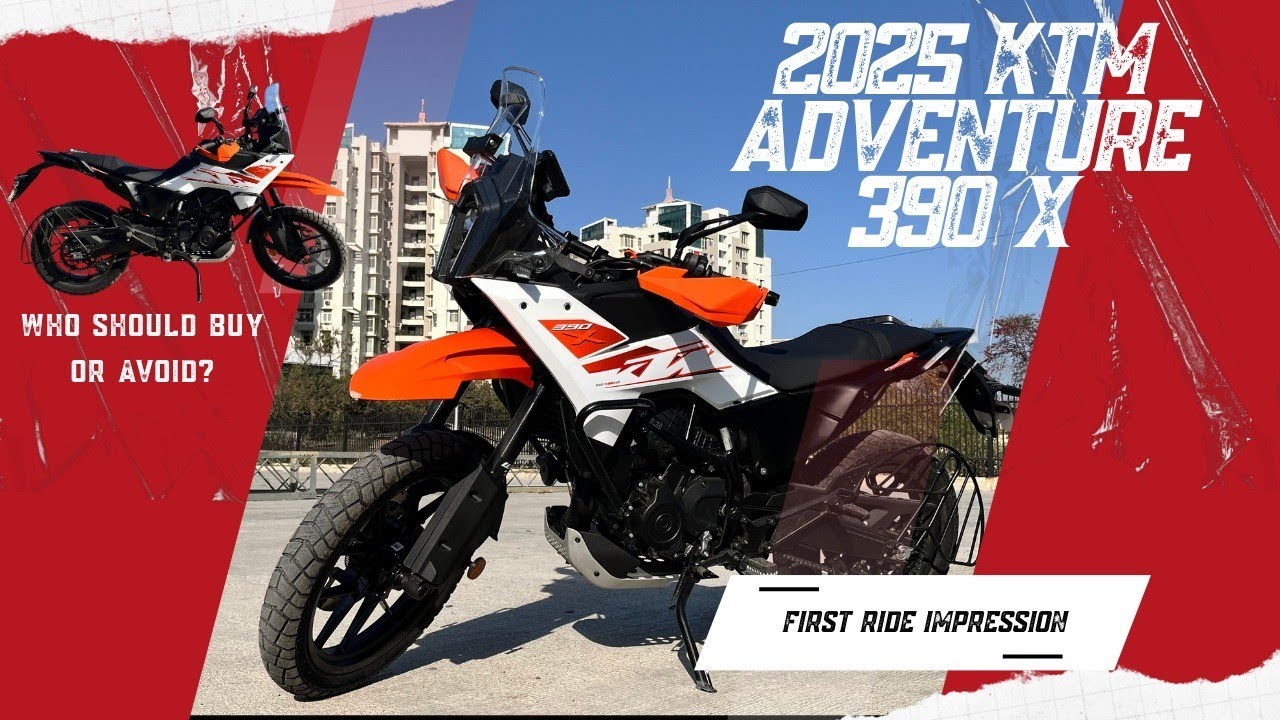 2025 KTM Adventure 390 X | Bike For All Purpose 🔥 | Ride Review | First ...