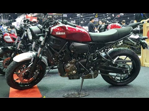 Yamaha XSR700 - Brilliant Red - YouTube