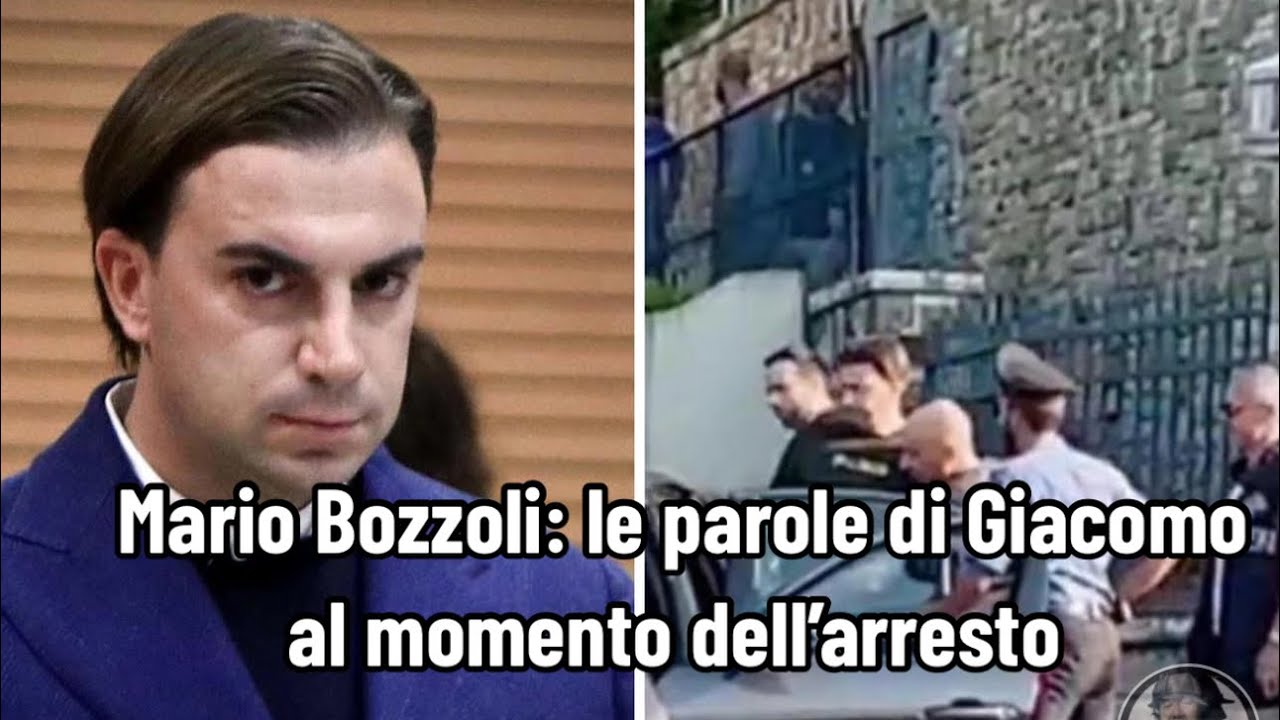 Mario Bozzoli: le parole di Giacomo al momento dell’arresto - YouTube
