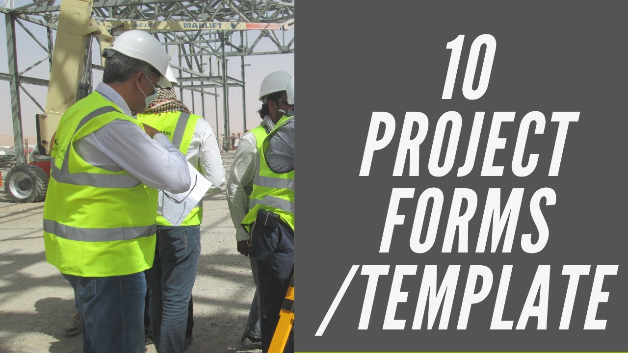 10 Project Forms That A QAQC Engineer Must Have - YouTube