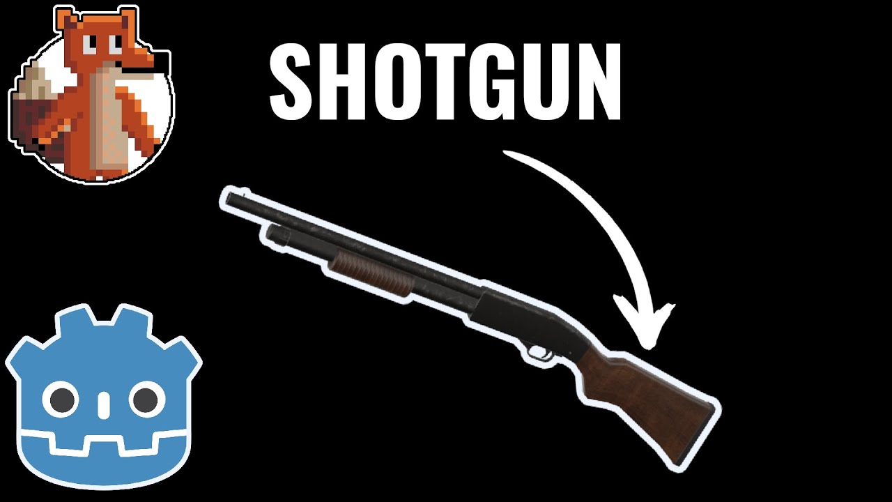 How to make a Shotgun in Godot 4 (It's Finally Here!) - YouTube