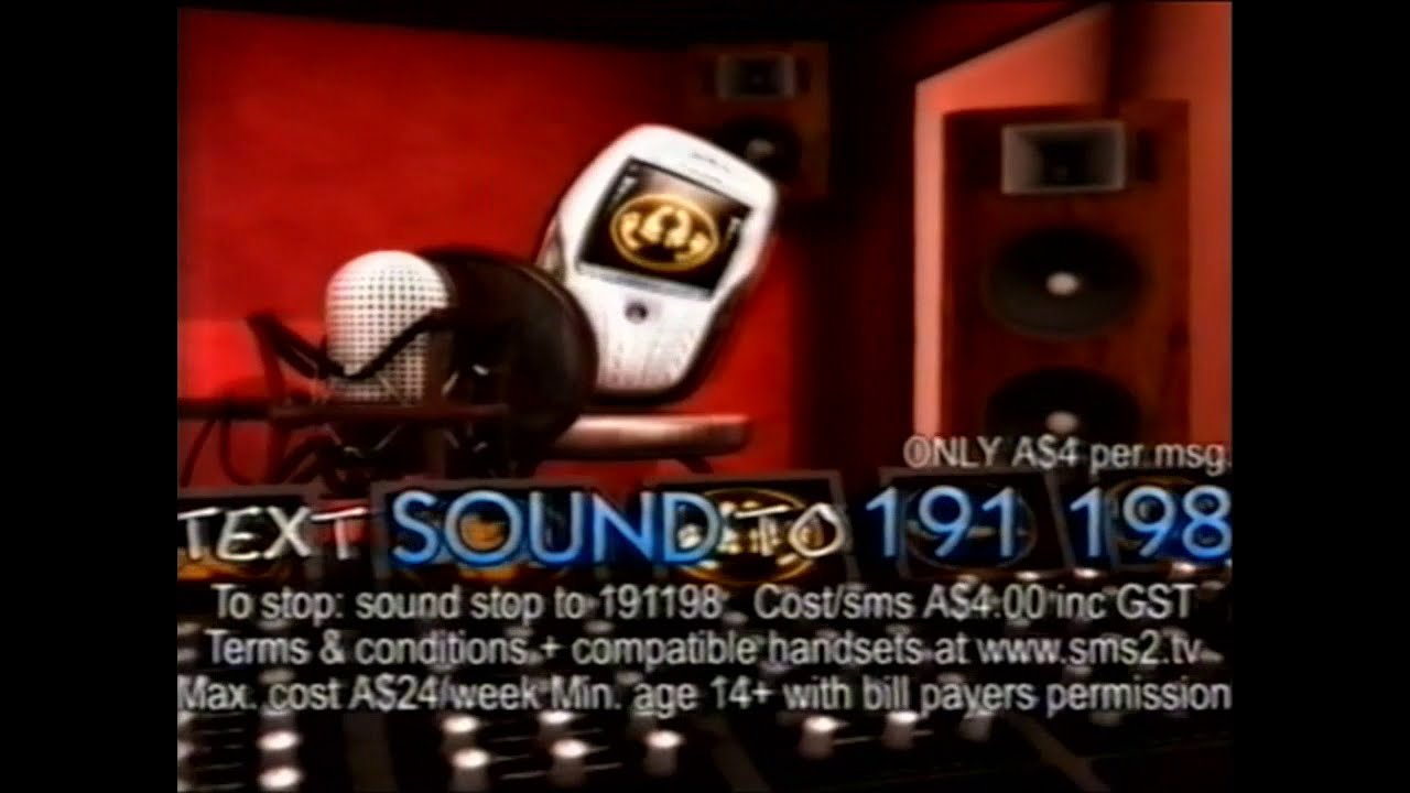 Aussie retro 2000s ad - "Text Sound To 191198" TV commercial - YouTube