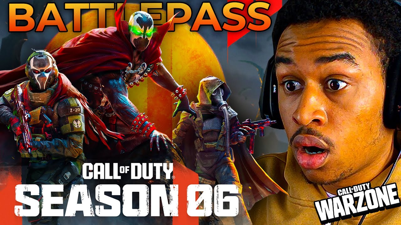 EVERY SINGLE BATTLE PASS TIER & REWARD in Warzone Season 6 (TIER 100 SPAWN) | Review + Opinon ...