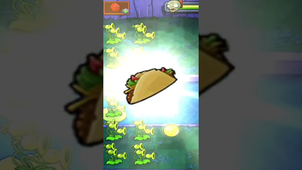 Plants vs Zombies - Unlocking Taco For Crazy Dave In PvZ - #Shorts ...