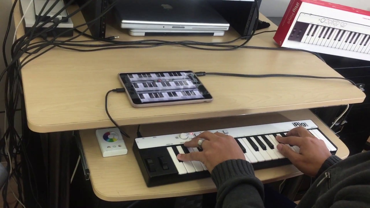 Beats & Keys app + iRig Keys Midi keyboard + HowTo Making Of Juju On ...