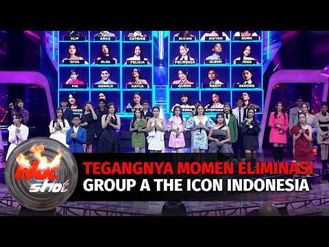 12 Peserta Group A The Icon Indonesia Tampil All Out dan Memukau | Hot Shot
