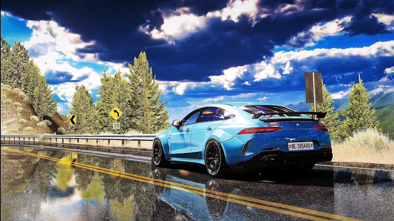 Assetto Corsa on MAX GRAPHICS looks better than Real life | Benz Brabus ...