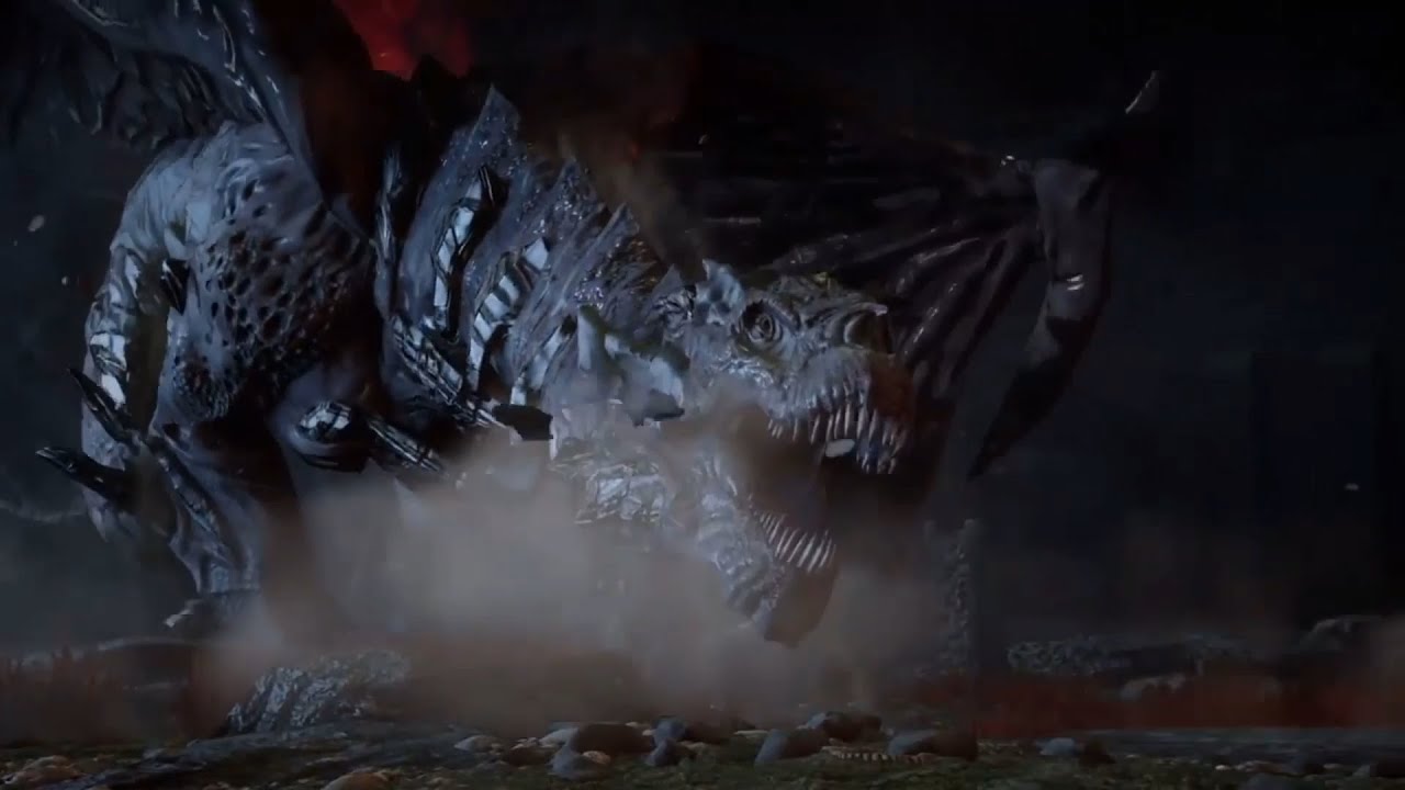 Epic Fire Dragon Skull Entertainment and Gaming Intro - YouTube