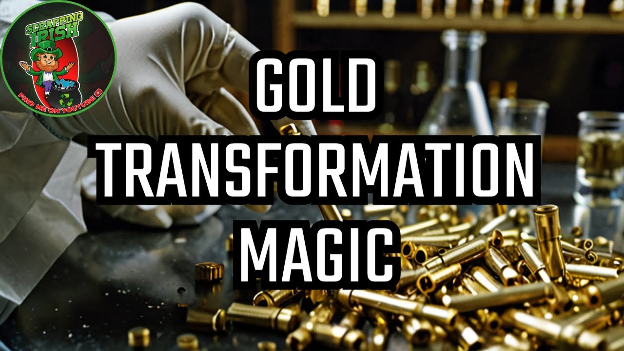 Transforming gold plated connectors into pure gold part 1 - YouTube