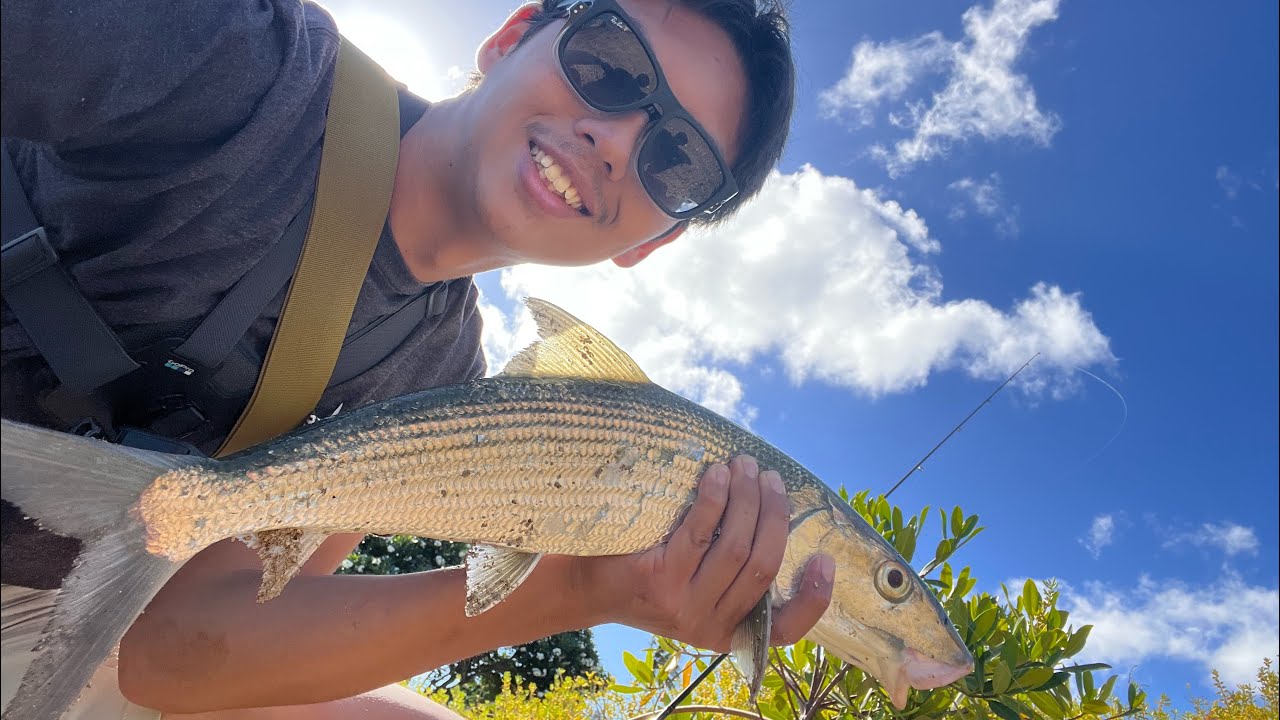 Whipping for Oio | Fishing for bonefish in Hawaii - YouTube