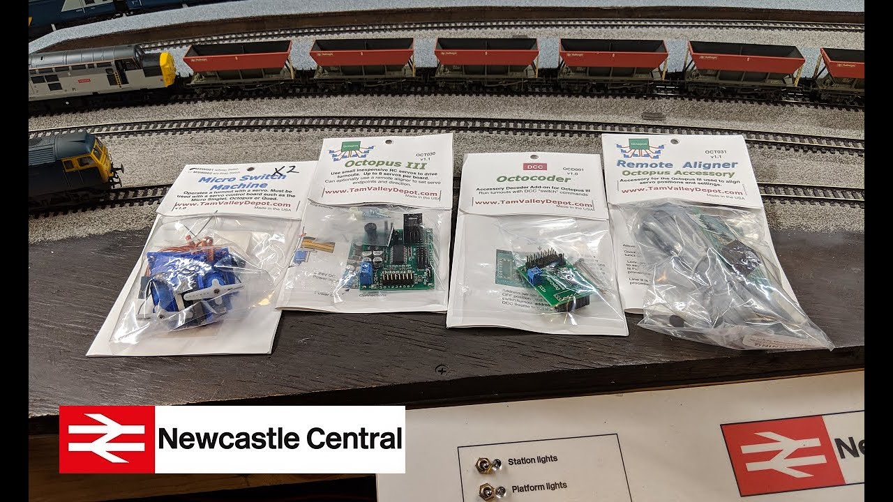 33 - Points control with Octopus III and Octocoder from Tam Valley ...