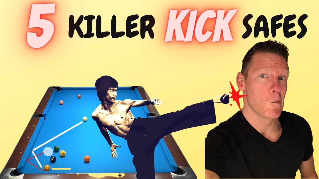 5 Killer Kick Shots For Your Pool Game - YouTube