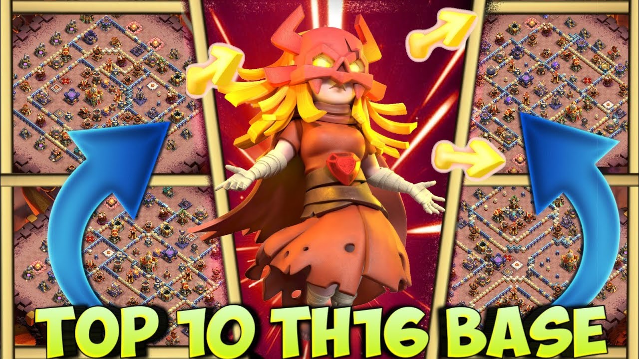Top Th16 CWL Base For April Season | Th16 War Base + Th16 Legend Base ...