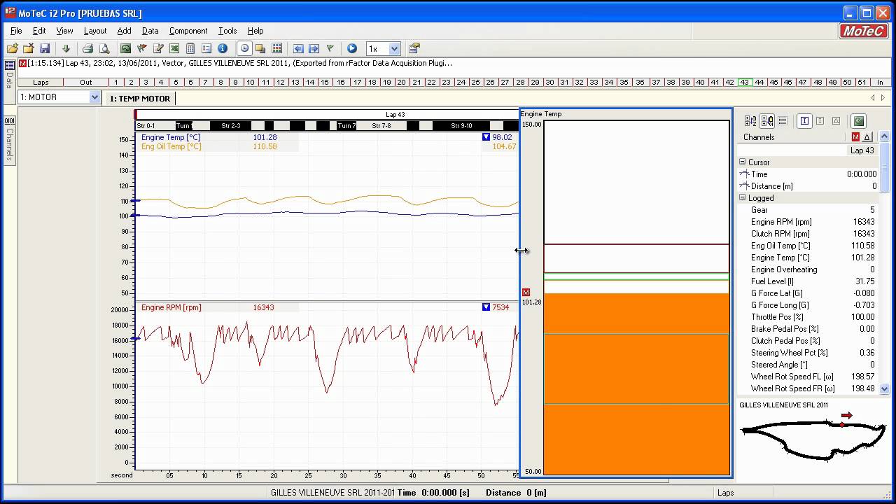 Tutorial motec motor - segunda parte - YouTube