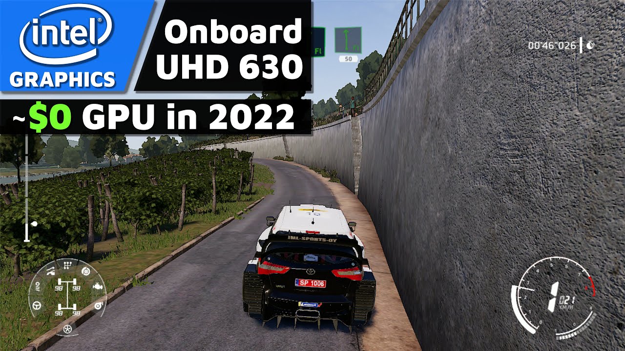 Intel Onboard Graphics in 2022 | WRC 9 | 720p LOW Settings - YouTube