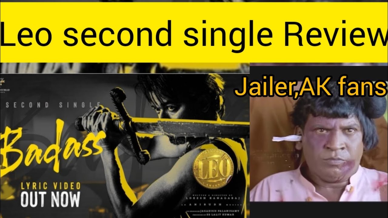 LEO - Second single Review/Leo second single Decode/Thalapathy Vijay ...
