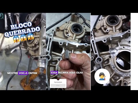 SOLDA BLOCO MOTOR QUEBRADO . VEJA COMO RECUPERAR - YouTube