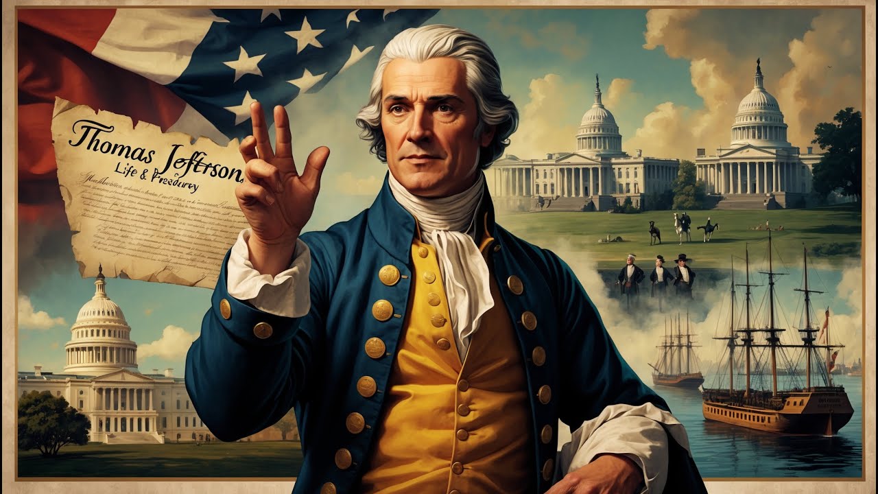 Thomas Jefferson: Life & Presidency Explained | The Louisiana Purchase ...