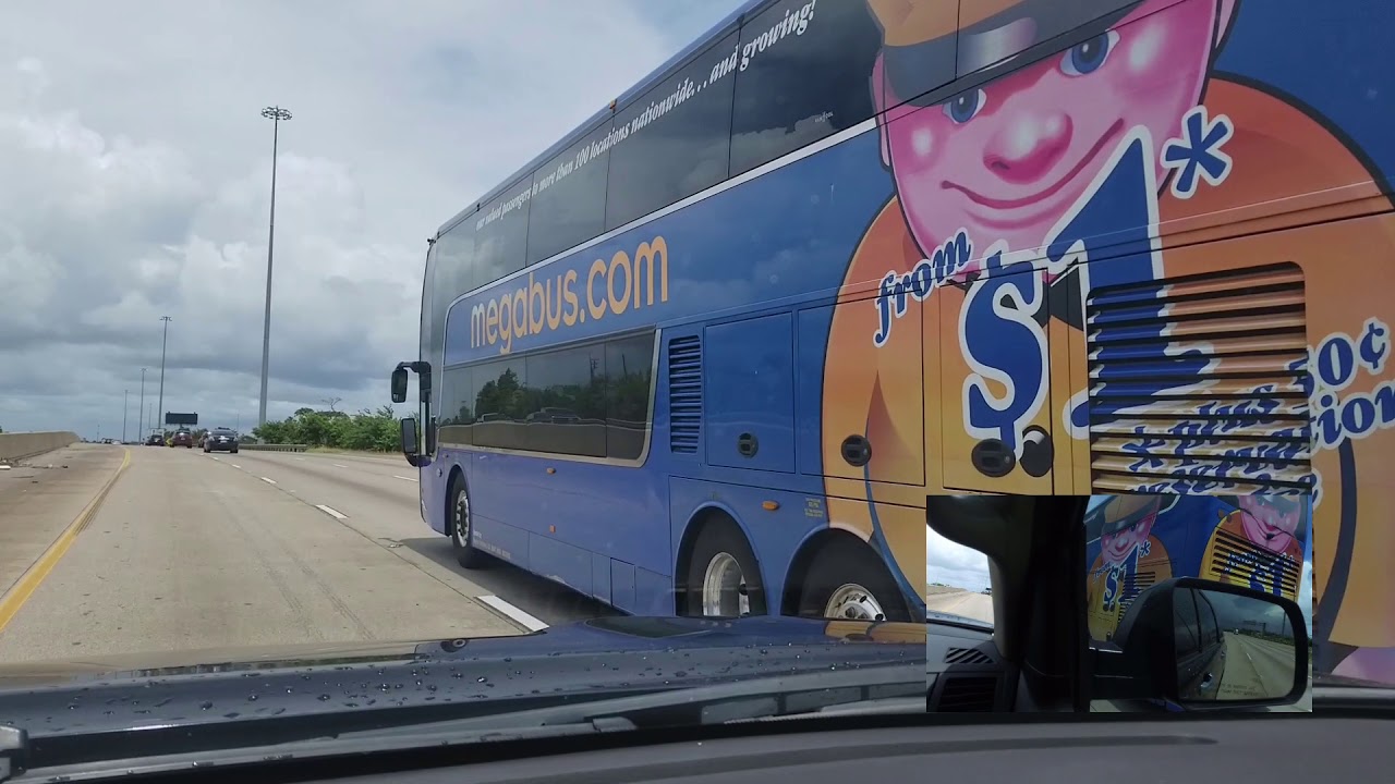 MEGABUS RIDE | passing a Van Hool TD925 - YouTube