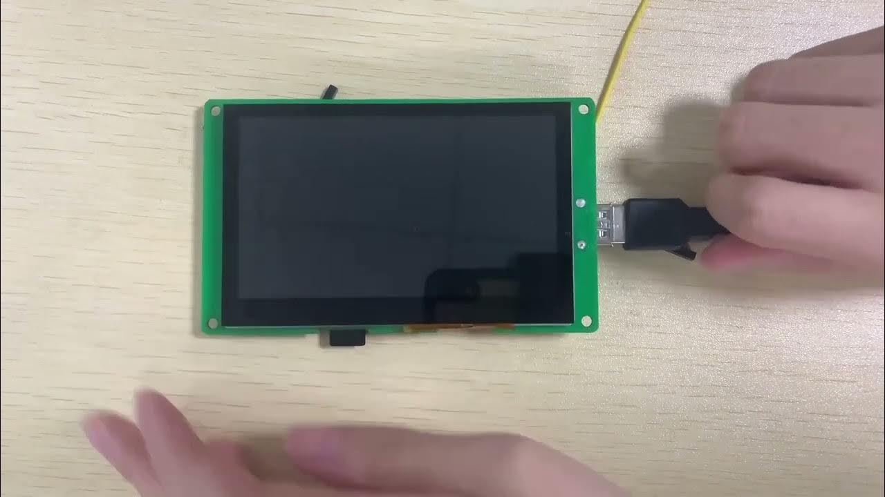 Chapter 9 DWIN T5L display C51 development -- UART - YouTube