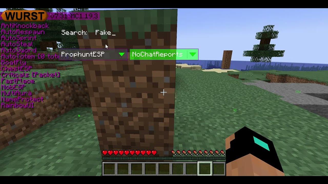 im hacking in minecraft! - YouTube