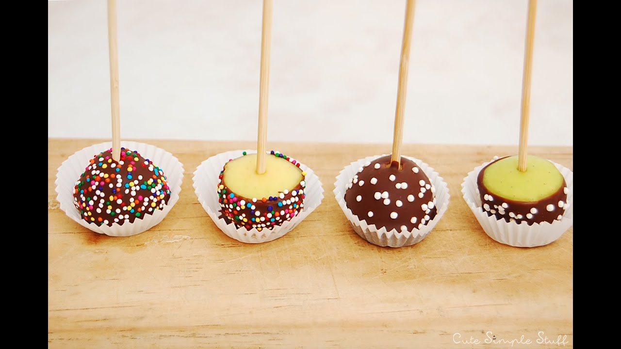Apple and Chocolate Pops | Pinterest Inspired - YouTube
