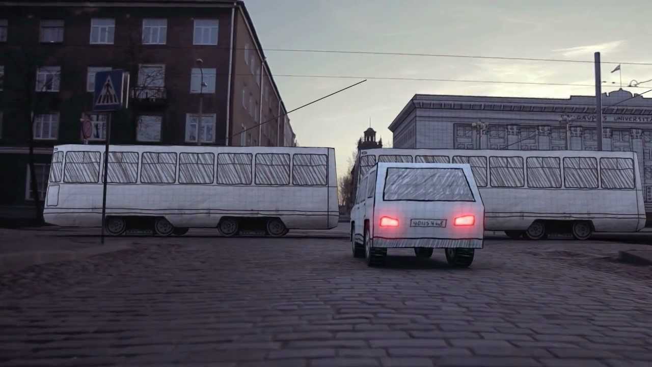 Paper City / Бумажный город (VFX short film) - YouTube