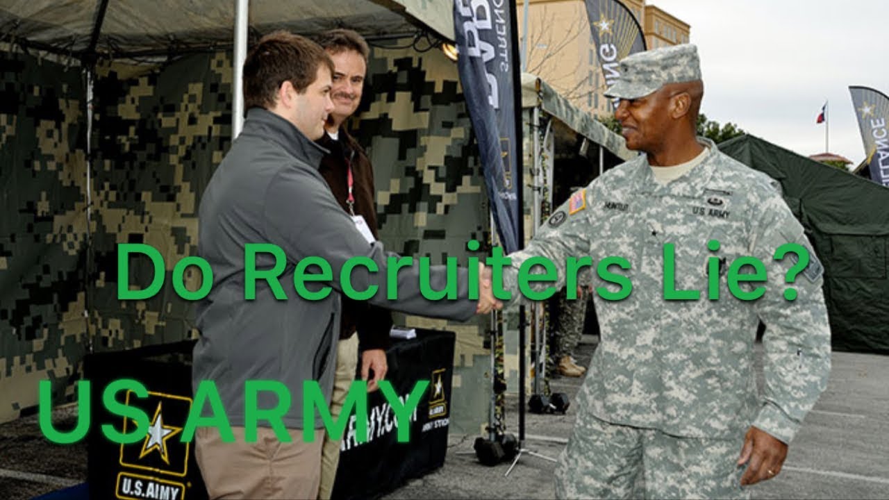 Do Army Recruiters Lie? - YouTube