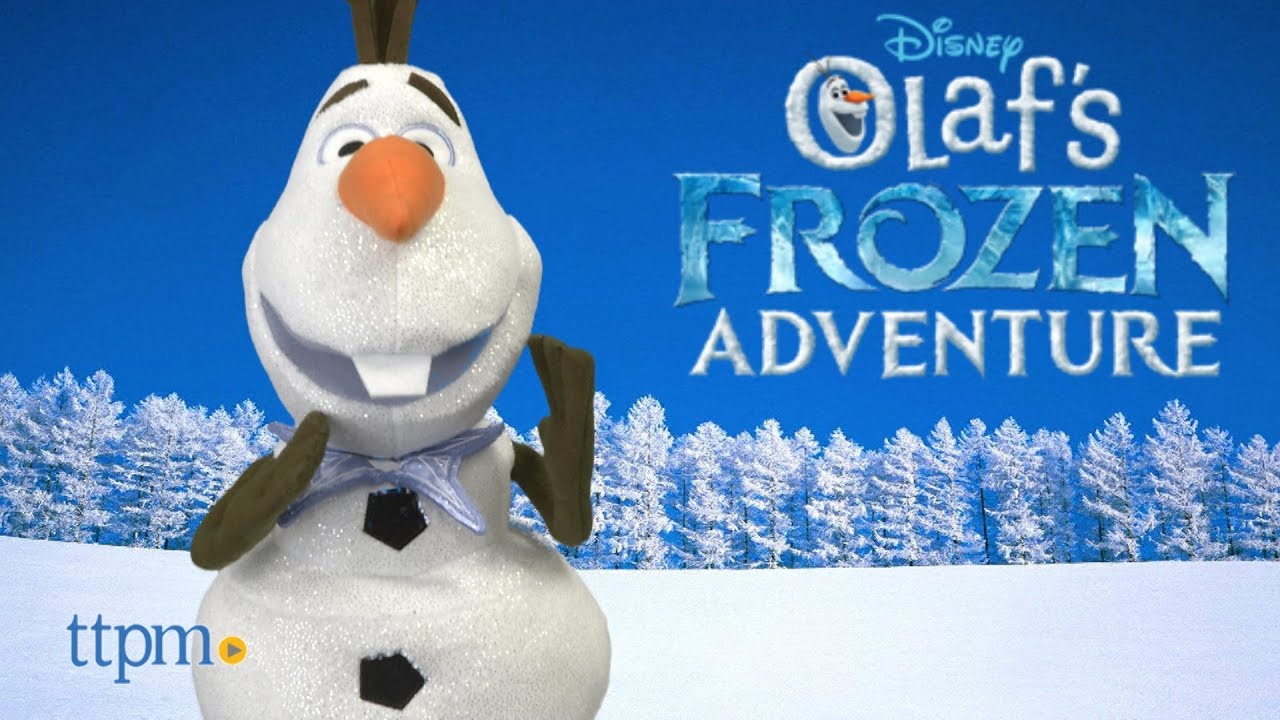 Disney Frozen Olaf's Frozen Adventure 12-inch Light-Up Bow Tie Olaf ...