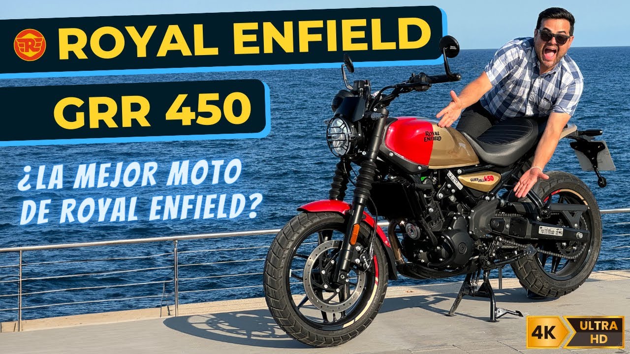 Royal Enfield GRR 450, ¿La mejor RE a la fecha? - YouTube