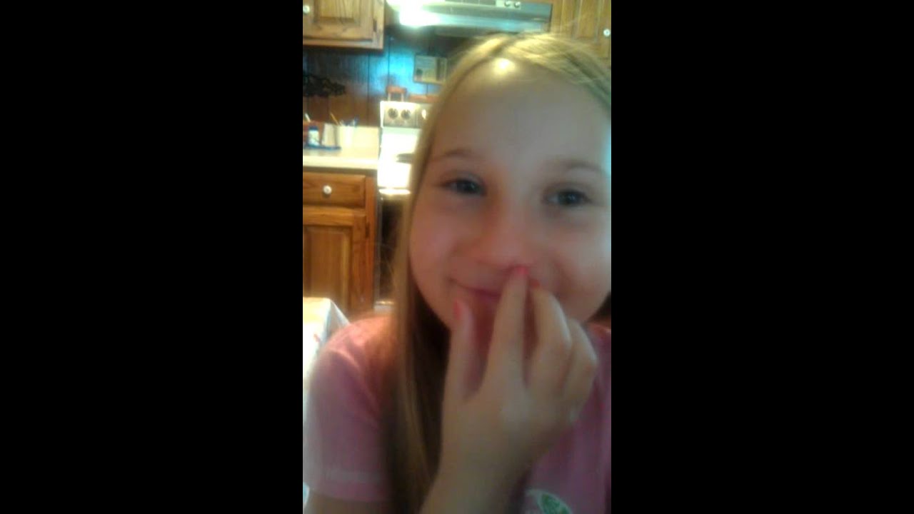 Girl with corn in nose - YouTube