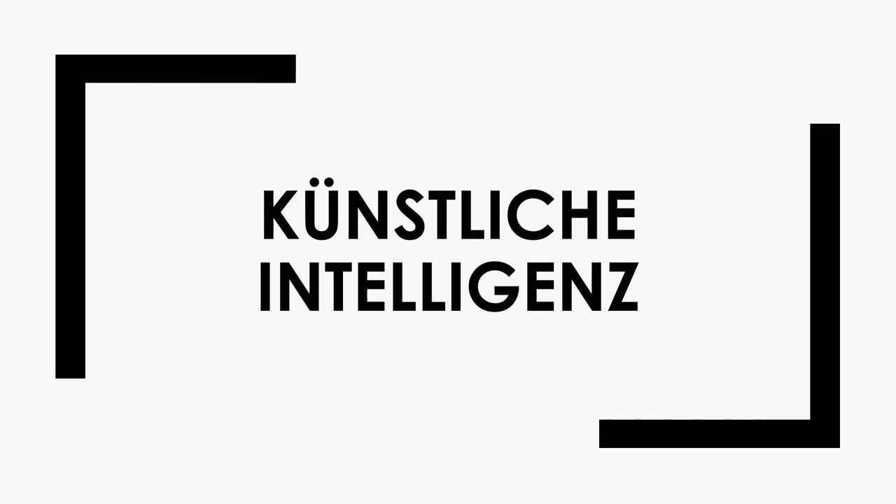 Künstliche Intelligenz einfach und kurz erklärt - YouTube