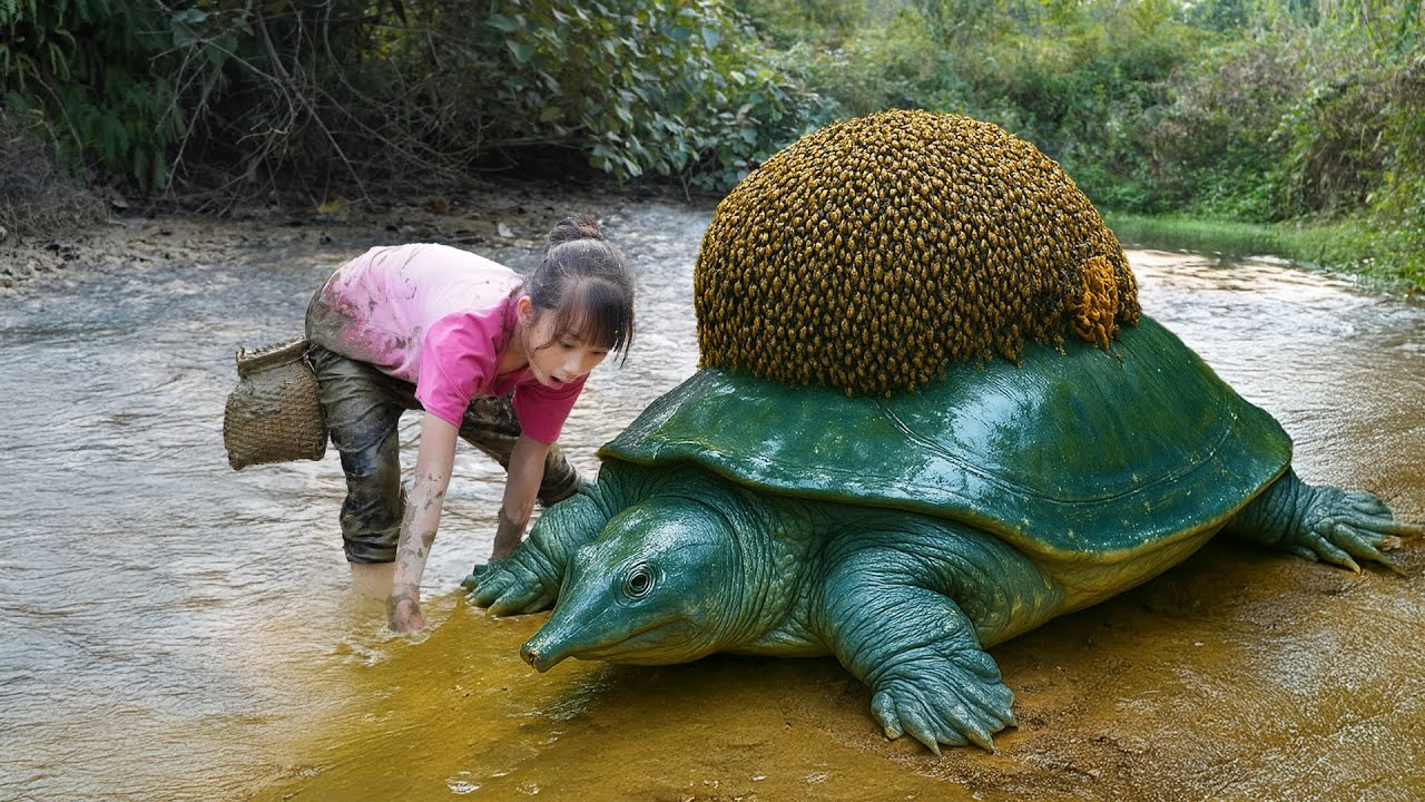 Harvesting Turtle Schools Infested With Bees: How to Catch Turtles Wild ...