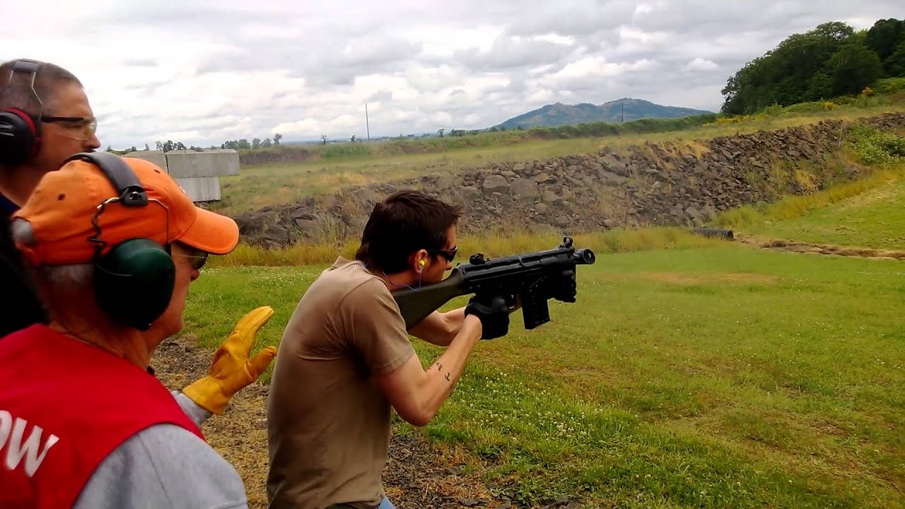 HK51K full auto shoot. - YouTube