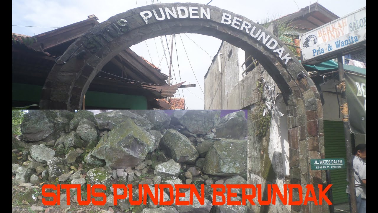 Situs Peninggalan sejarah Punden Berundak Gunung batu - YouTube