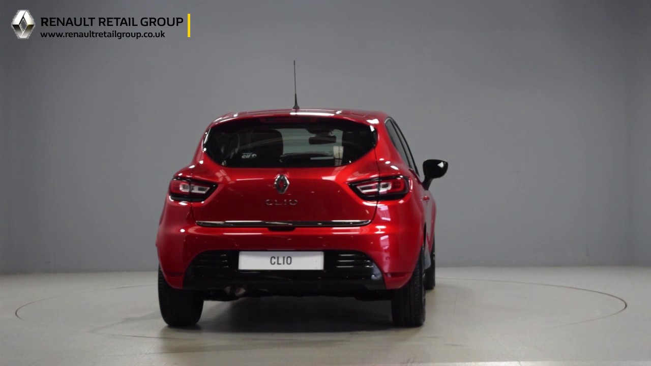 Renault Clio Iconic Flame Red - YouTube