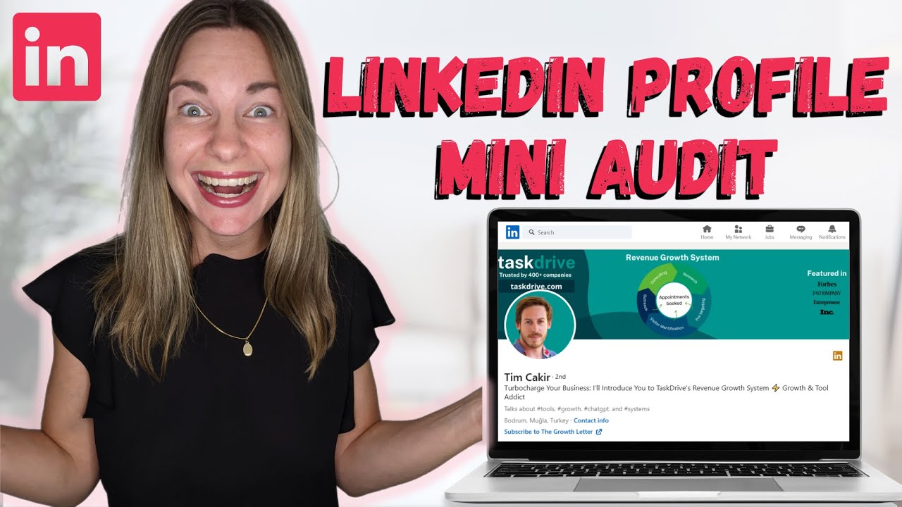 LinkedIn Profile Mini Audit: Tim | TaskDrive - YouTube